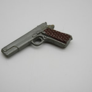 1960's 12" Gi Joe Colt 45 Pistol Gun - Hasbro - Action Figure ...