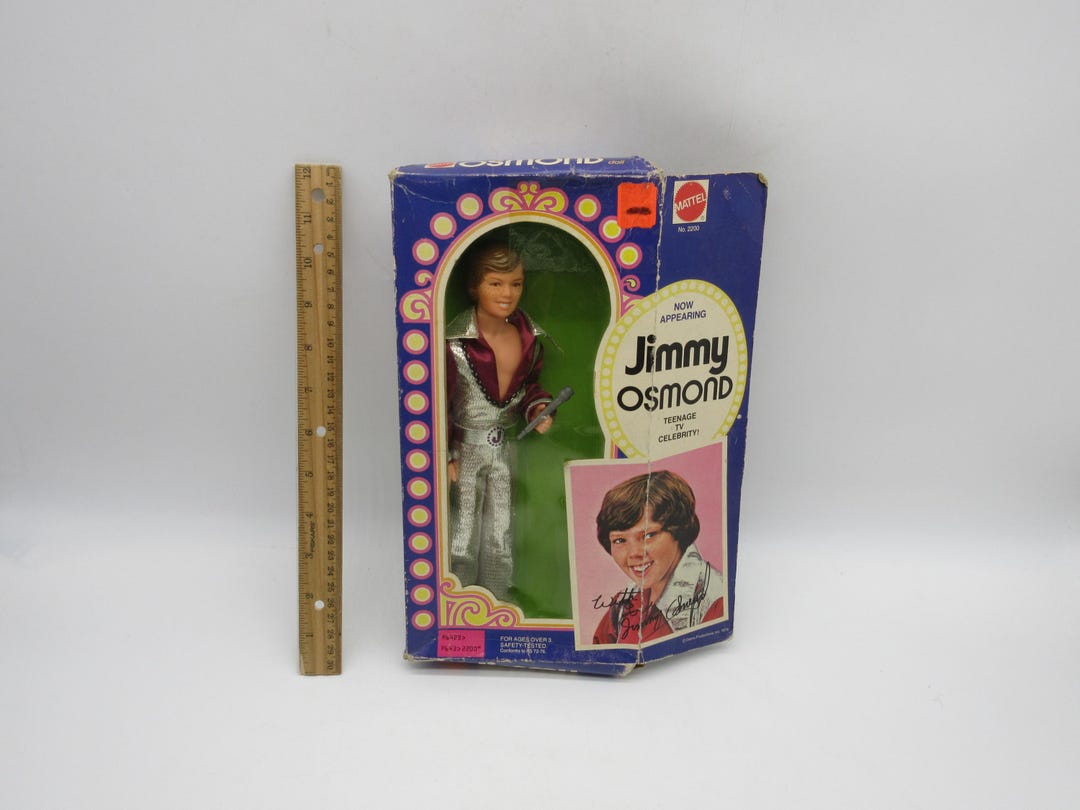 1974 Jimmy Osmond NEW in Box Doll Barbie Doll Mattel Clothes Mod ...