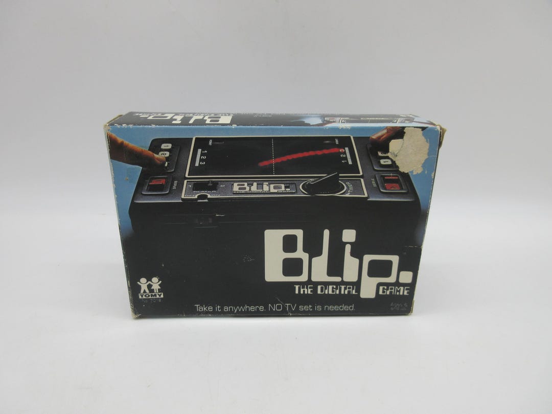 1977 BLIP the Digital Game by TOMY - Vintage Action Figure Toy - Etsy
