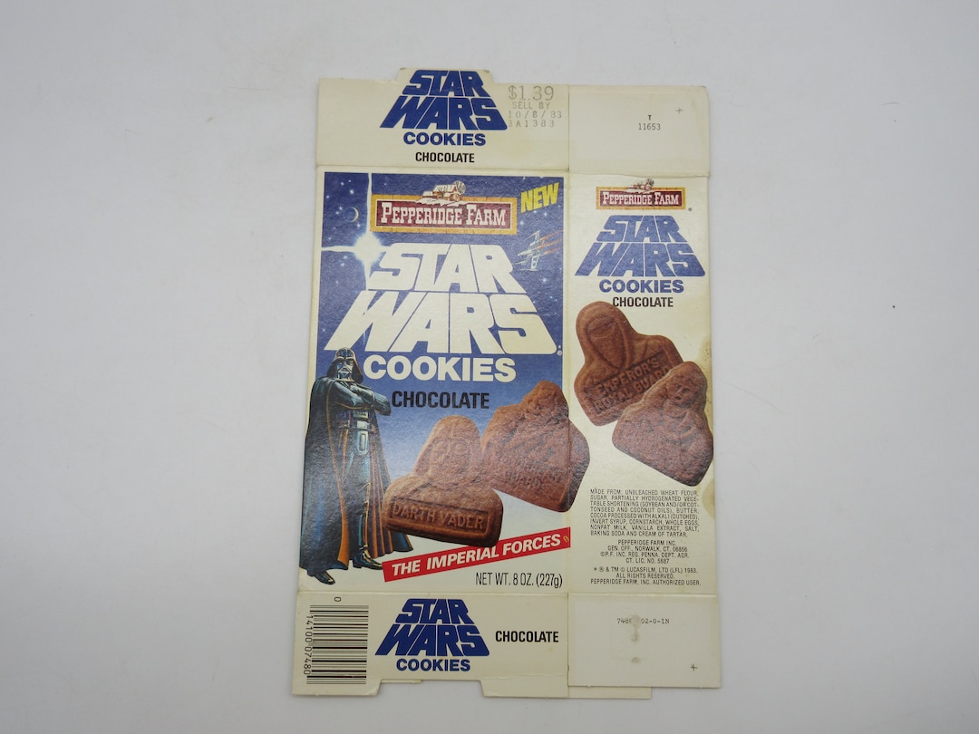 1983 Pepperidge Farm Cookies - Star Wars (lucas Films / Kenner) Vintage ...