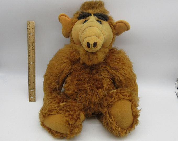 1987 ALF Storytelling Cassette Player Coleco Plush Doll Action Figure ...