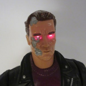 1991 TERMINATOR 2 Huge 12" Talking Arnold - T2 - Kenner - 100% Complete ...