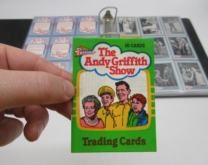 1990 ANDY GRIFFITH Show Trading Cards Mayberry Complete Sets 1 & 2 ...