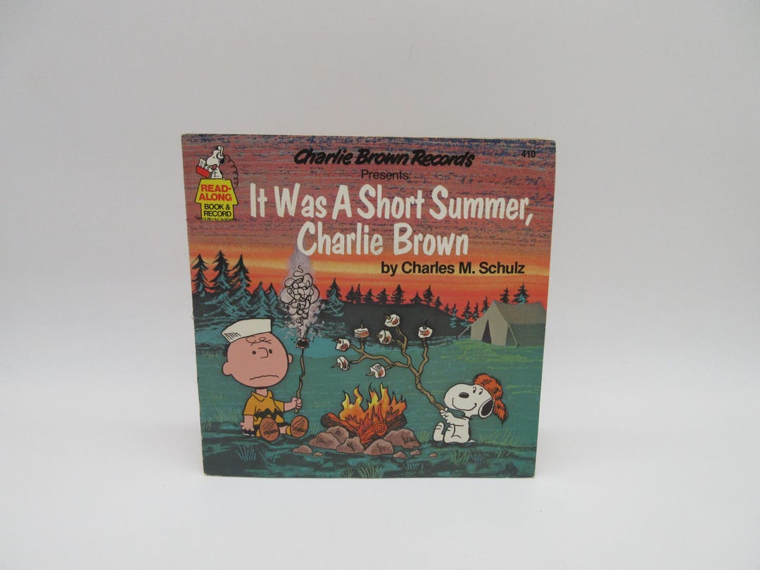 1977 Charlie Brown It Was a Short Summer - Record and Book - See Hear ...