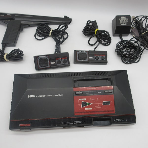 Sega Master System Console - Etsy