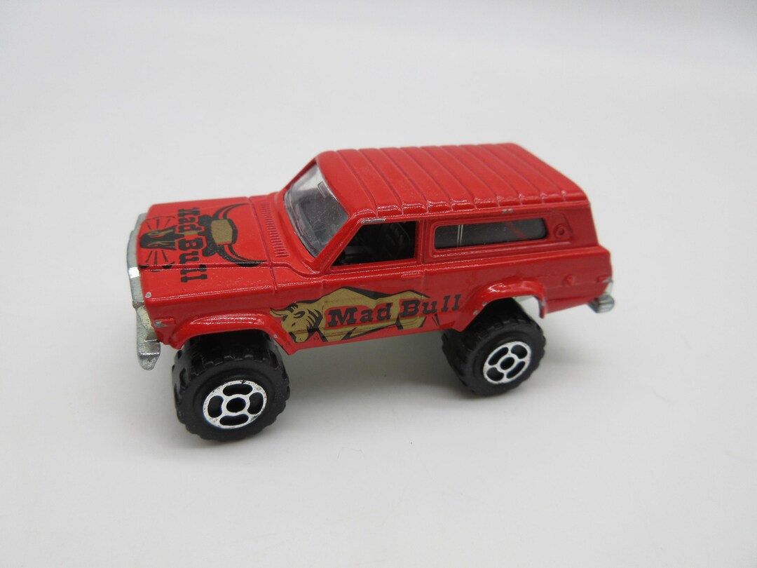 1980 Major Bull Jeep Cherokee Majorette - Red - YATMING - MATCHBOX ...