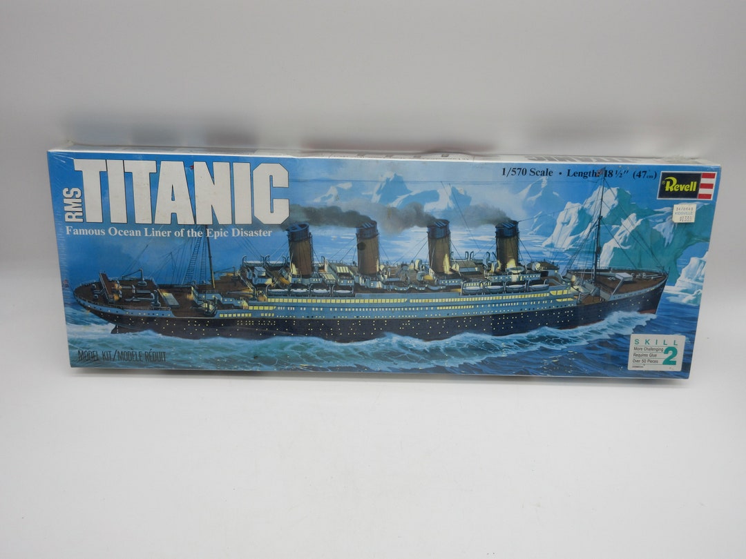 1976 TITANTIC Model Kit - REVELL - Factory Sealed - 1/570 Scale ...