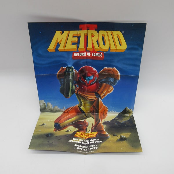 Metroid Nes Poster - Etsy