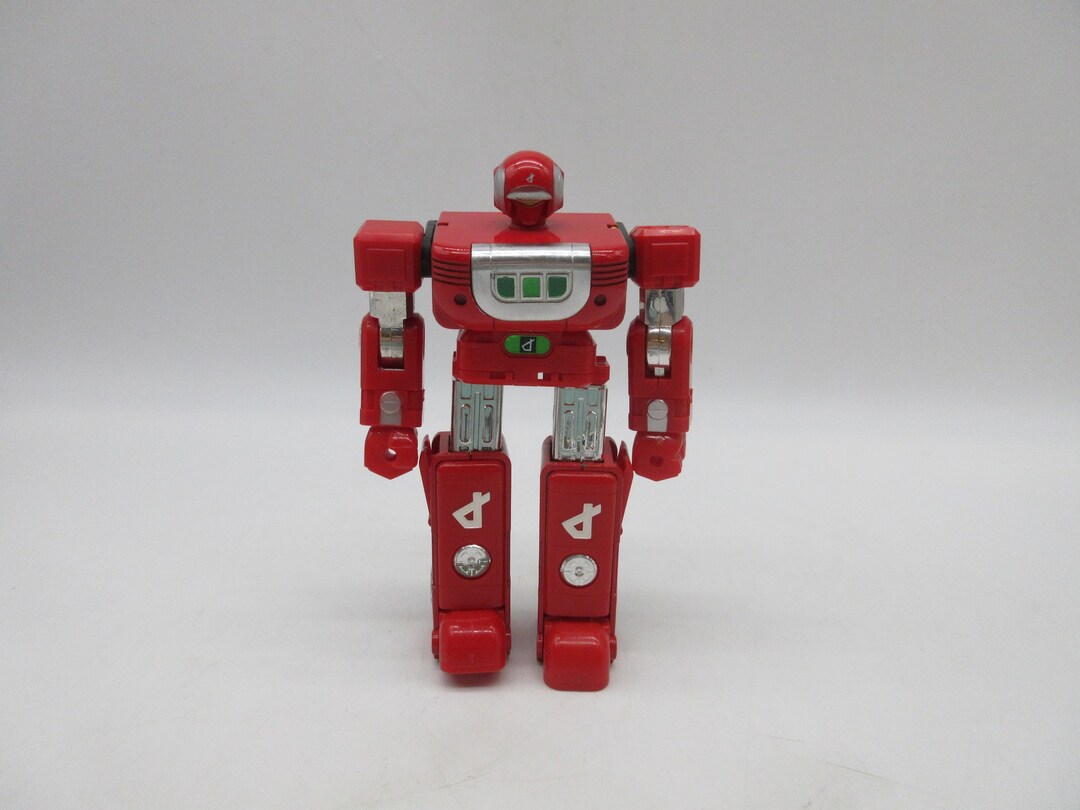 1981 VOLTRON Gladiator II Space Robot Red Diecast VOLTRON Gb-36 Y&K ...