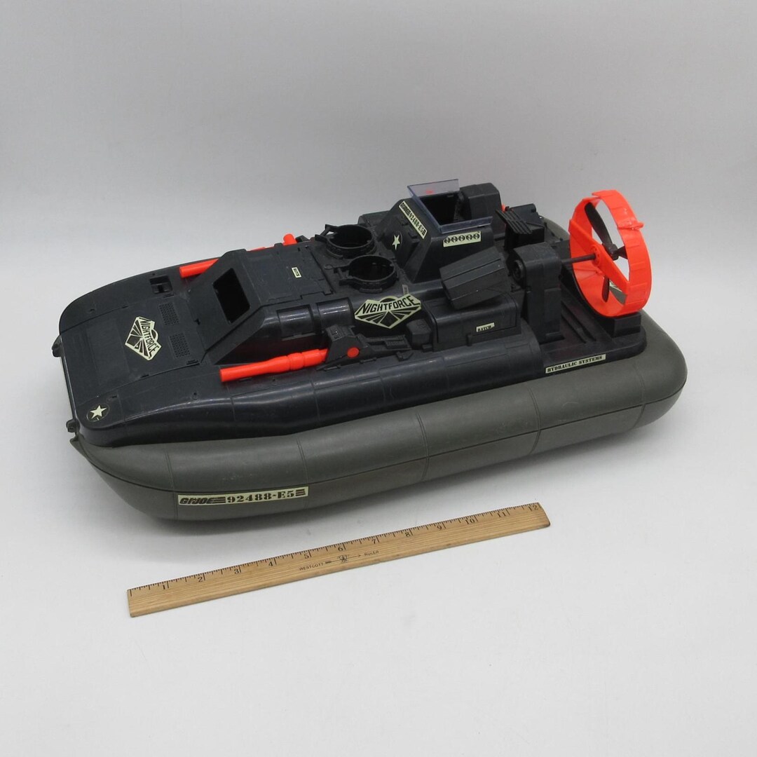 1988 NIGHT STRIKER Night Force WHALE - Gi Joe Vehicle (hasbro) Action ...