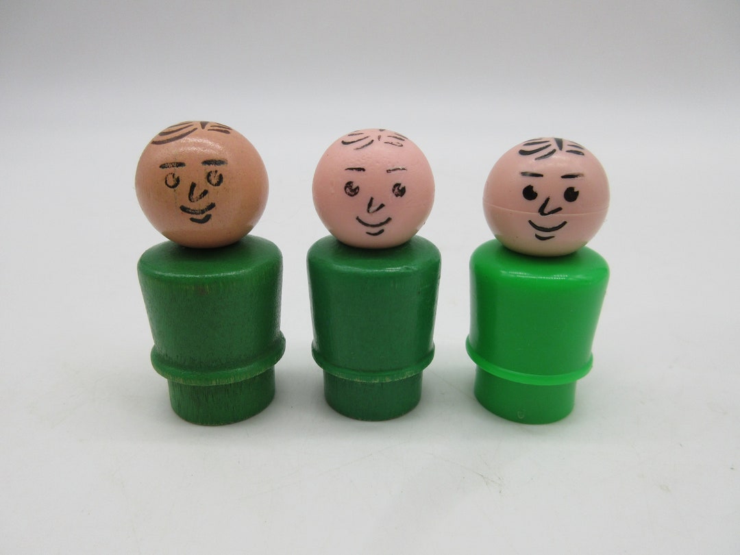 Evolution of Little People Man - Fisher Price - Little People ...