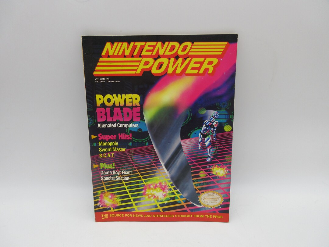 1990 #23 NINTENDO POWER Magazine W/ Poster - Issue - (NES) Nintendo ...