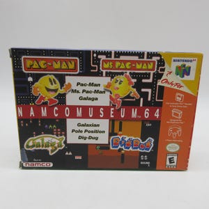 1999 NAMECO MUSEUM Pacman Ms Pacman Digdug Galaga CIB Complete in Box ...
