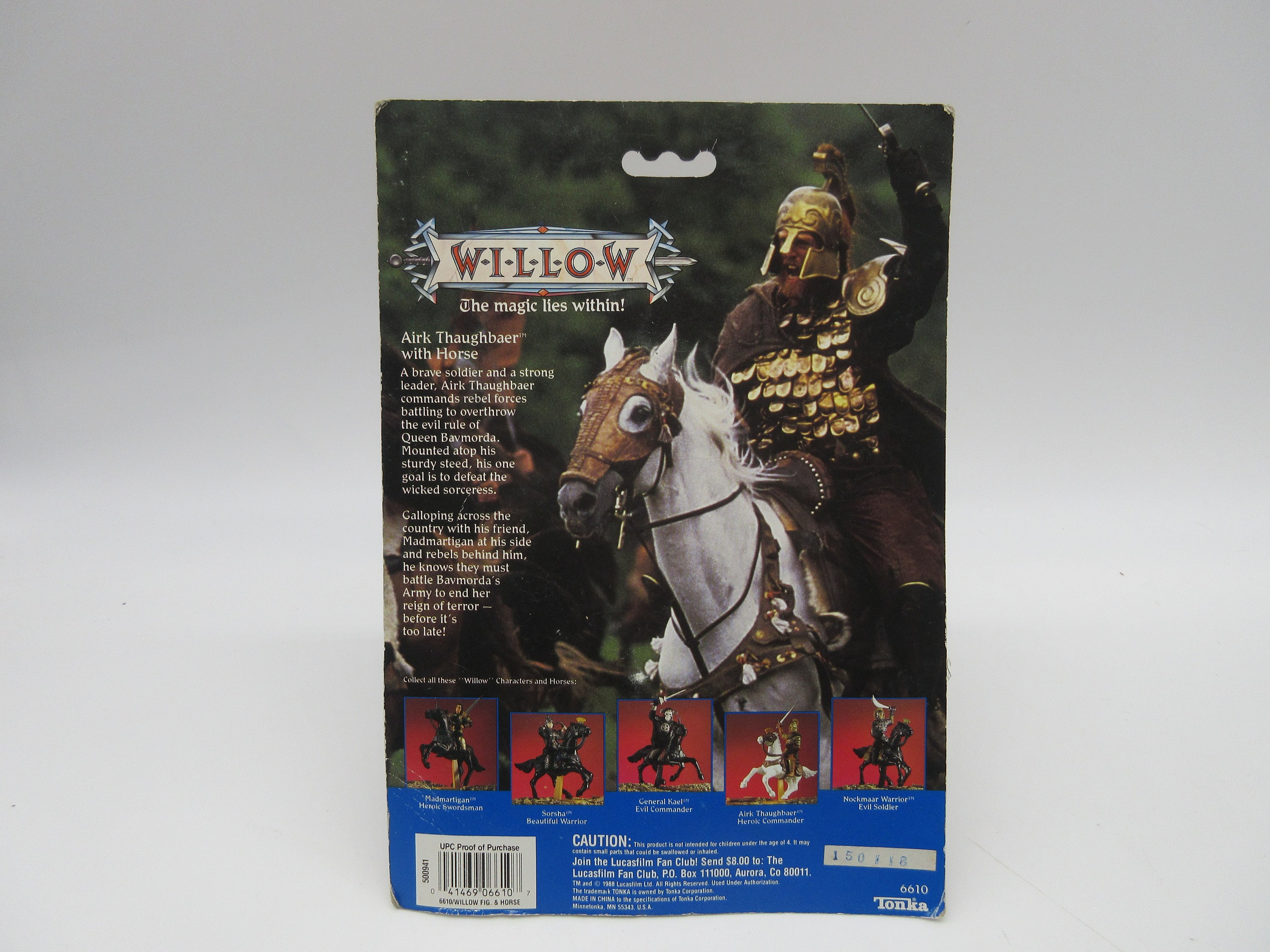 1988 WILLOW AIRK THAUGHBAER and Horse Tonka Star Wars | Etsy