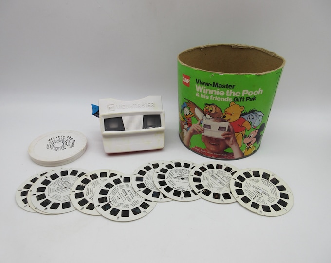 1980's Disney Viewmaster - Winnie the Pooh + More - View Master - Toy ...