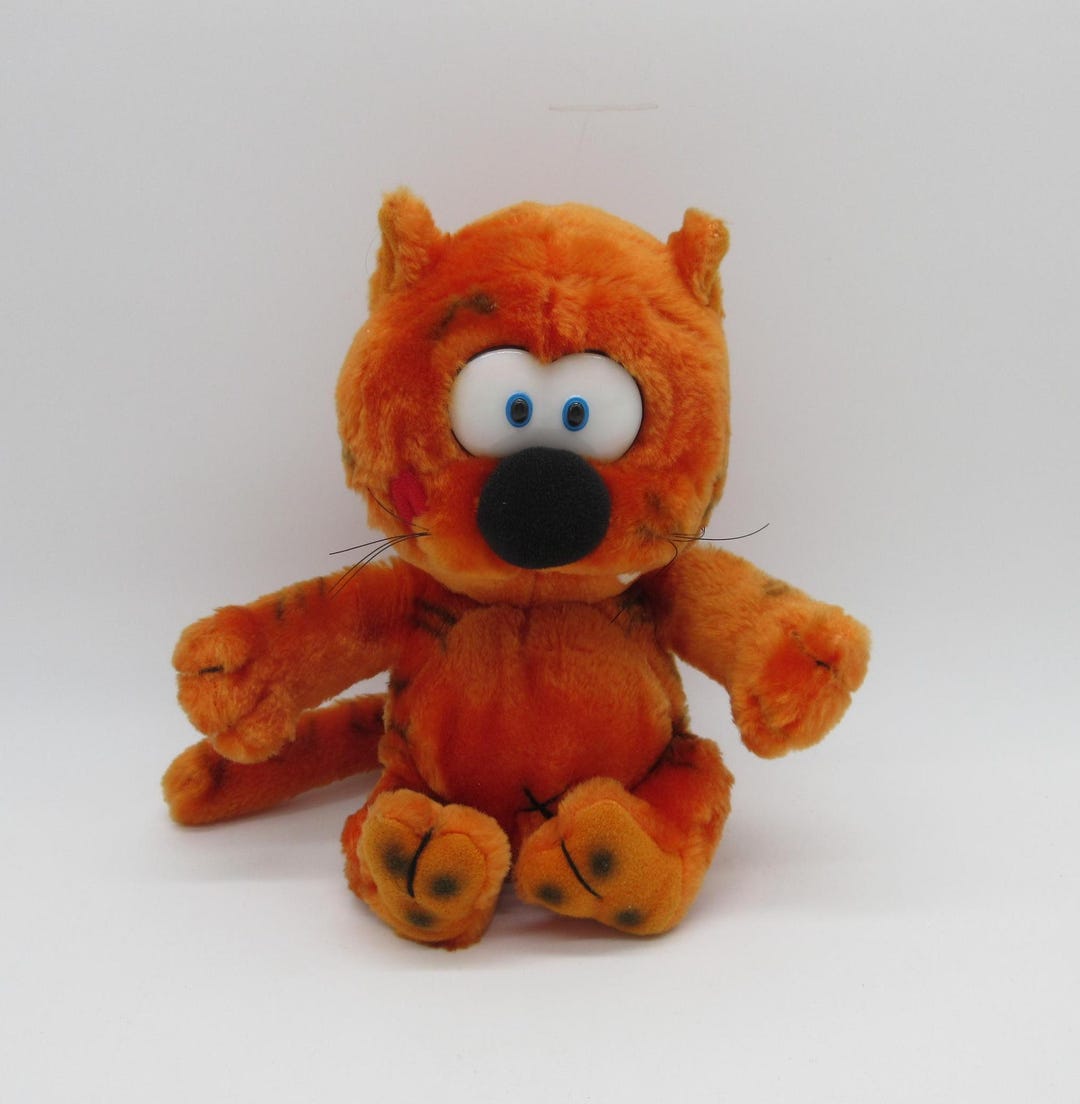 1980's HEATHCLIFF Plush - Jim Davis - Odie - Plush Doll - PVC 80's ...