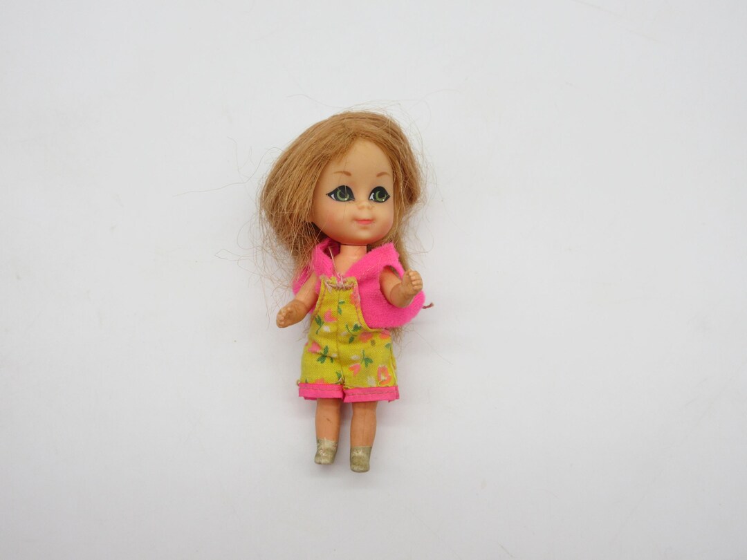 1965 LIDDLE KIDDLE Skediddle Figure Barbie Doll Mattel Clothes Mod ...