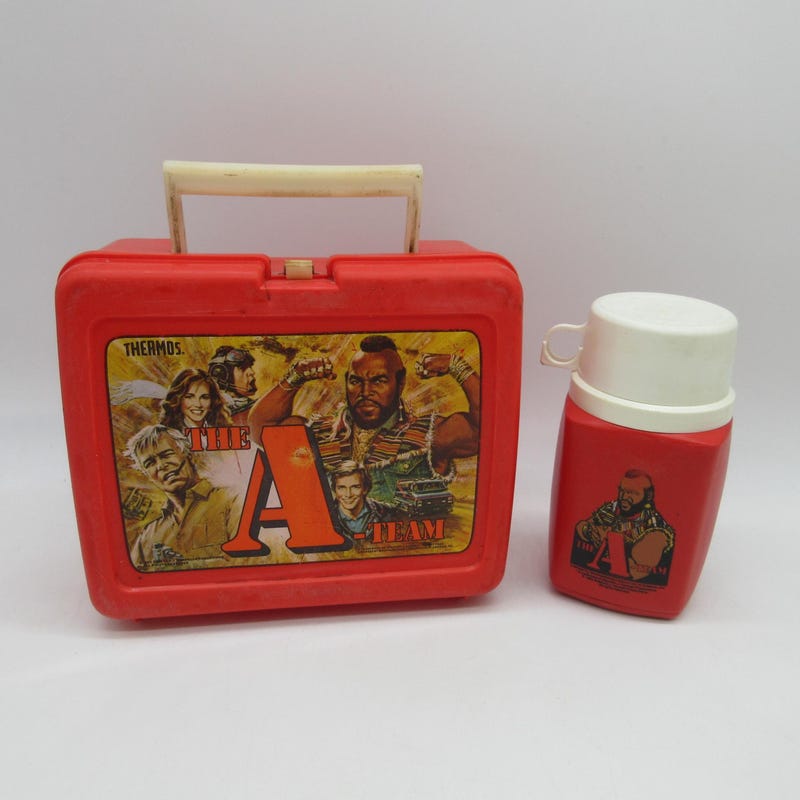 Old School Lunch Box 1980 - Etsy