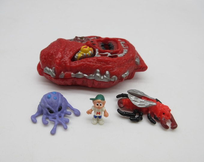 1992 LAVA BEAST Horror Head 100% Complete - Mighty Max- Playset ...
