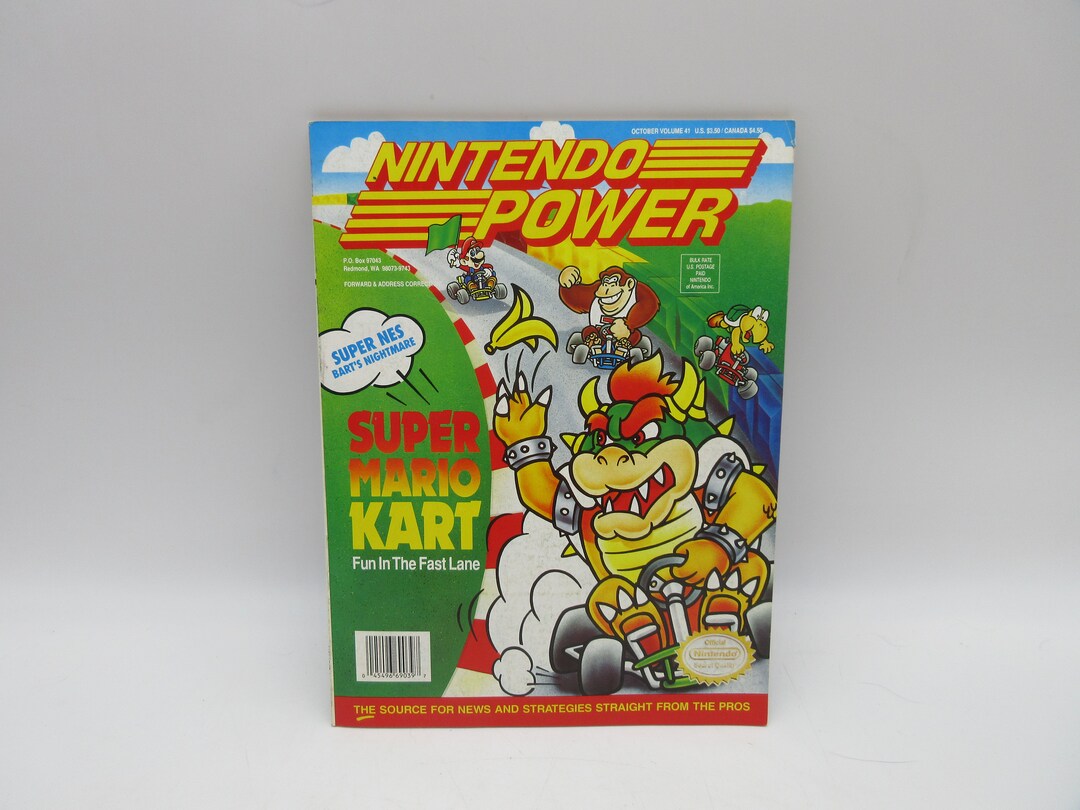 1992 41 NINTENDO POWER Magazine W/cards Issue NES Nintendo Volume Vol ...