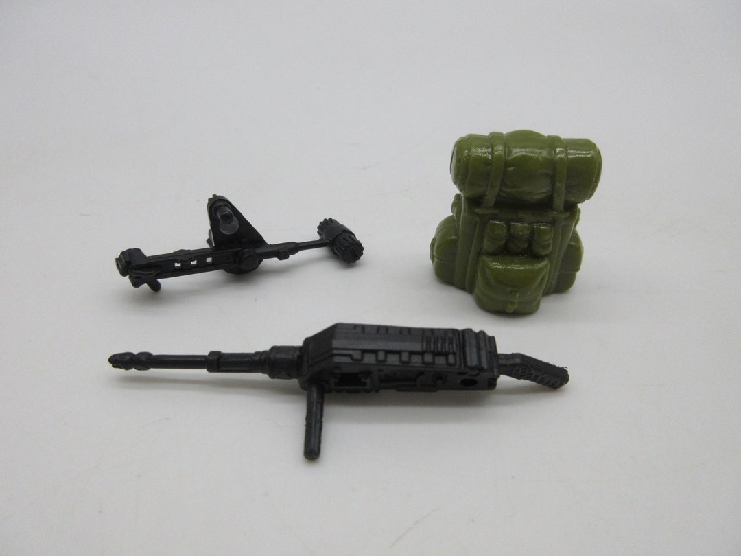 1989 REPEATER 100% Complete Accessory Lot Gi Joe hasbro Action Figure ...
