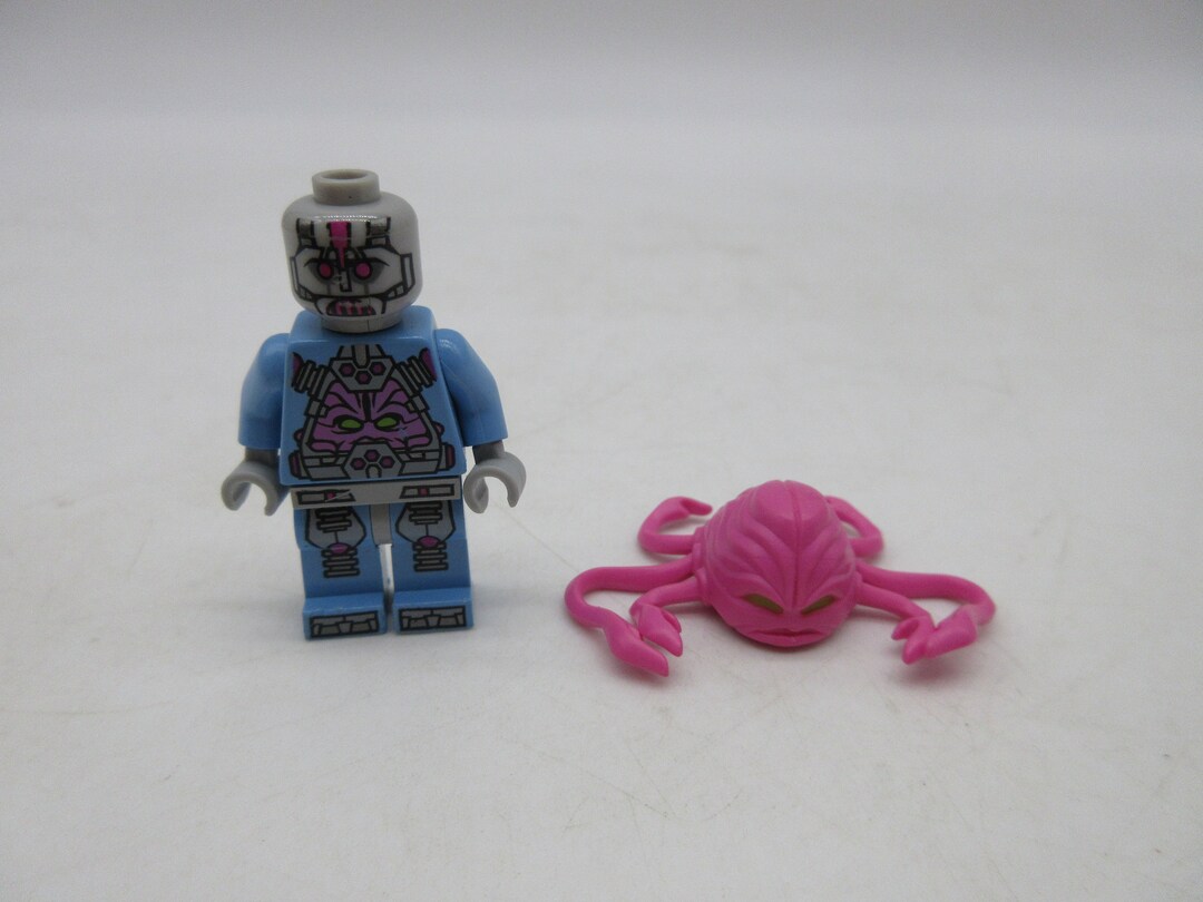 Vintage KRANG + Android Body - TMNT Ninja Turtle - LEGO Mini Figure ...