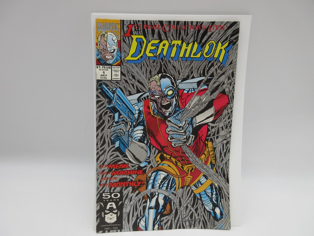 1991 DEATHLOK #1- Comic Book - Etsy