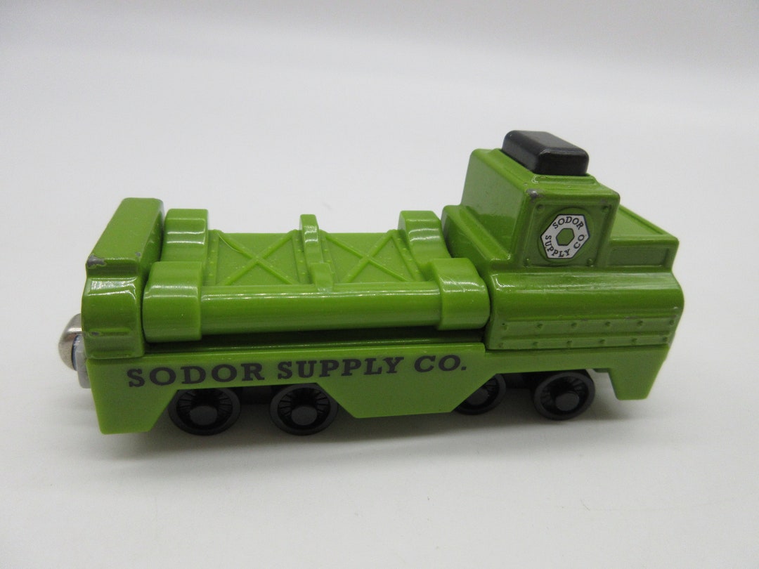 SODOR Green Car -thomas the Tank Engine - Die-cast - Square Magnet ...