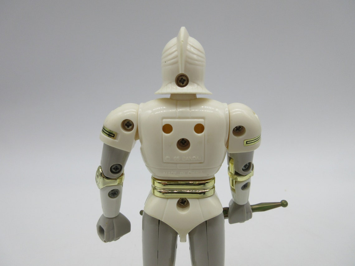 1995 WHITE RANGER Battle Borg W/ Sword Mighty Morphin Power - Etsy