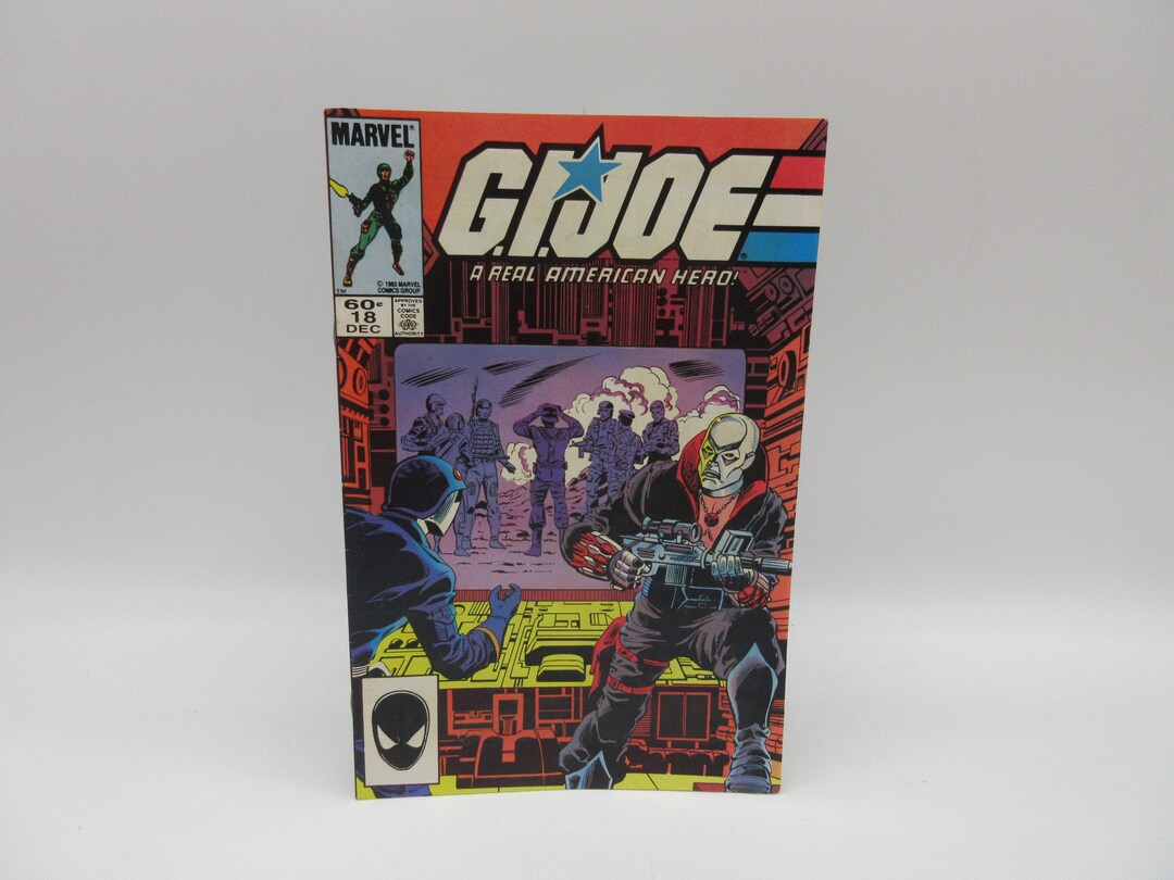 1983 GI JOE #18 A Real American Hero - Marvel Comic Book - Etsy