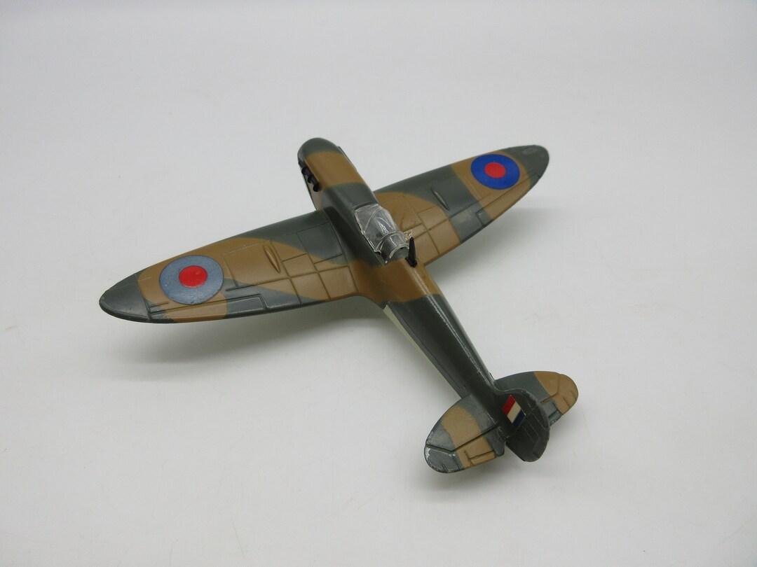 1970 DINKY SPITFIRE MKII Plane WW2 Diecast Military Lesney Superfast ...