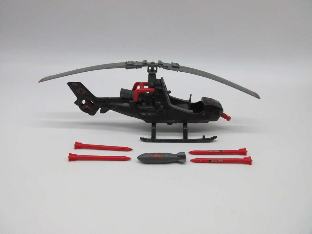 1983 FANG 100% Complete Gi Joe Vehicle hasbro Action Figure ARAH Cobra ...