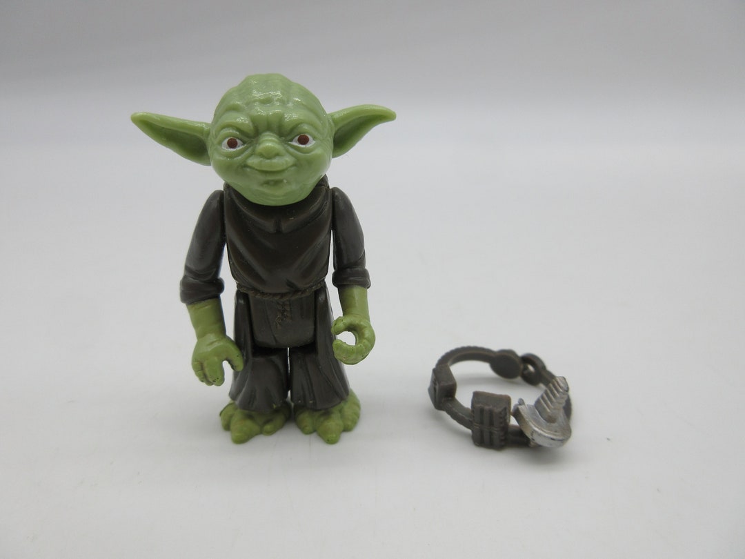 1990 YODA W/ Belt Star Wars kenner Vintage Original Action Figure - Etsy