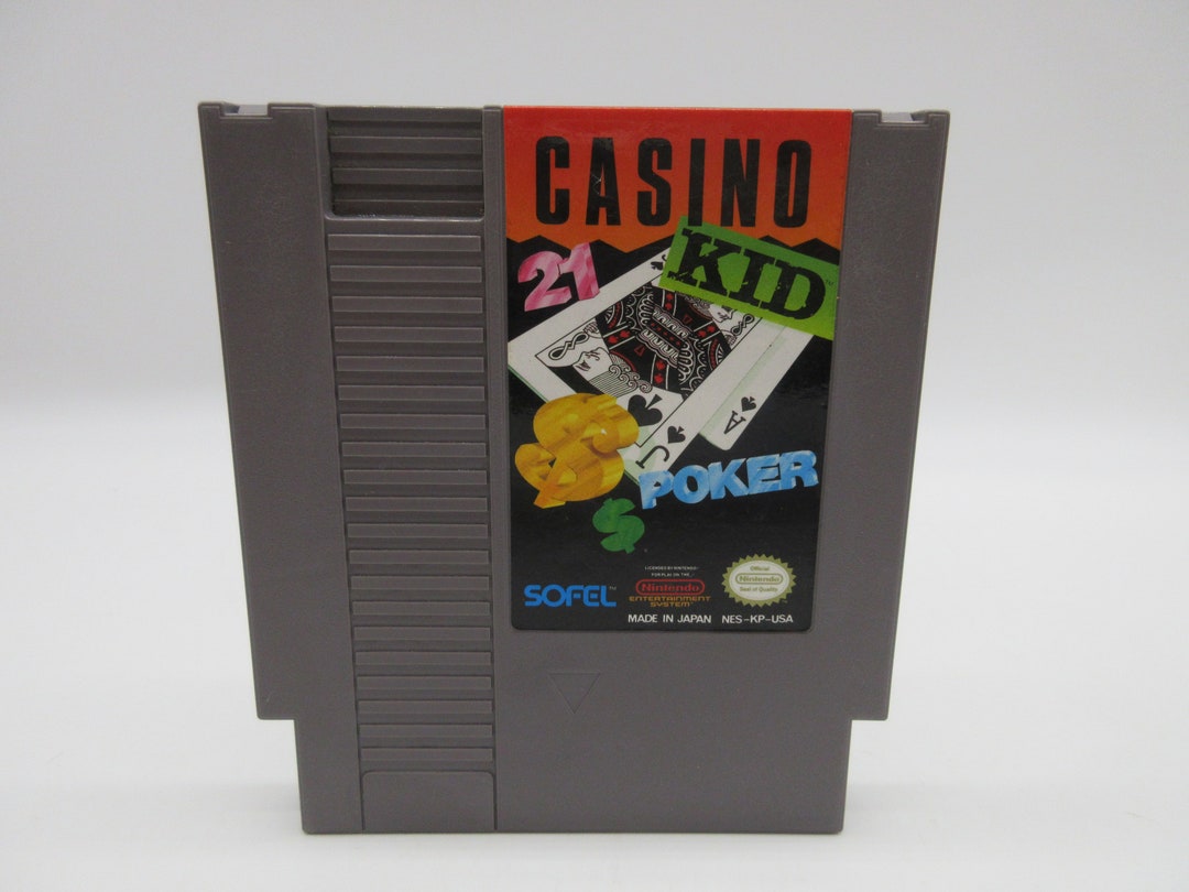 1989 CASINO KID NES Nintendo testedcleaned - Etsy