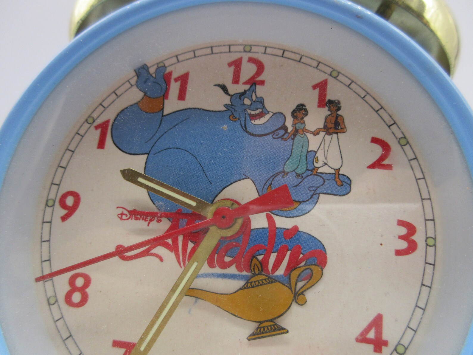 1992 ALADDIN Wind-up Alarm Clock Disney - Etsy UK