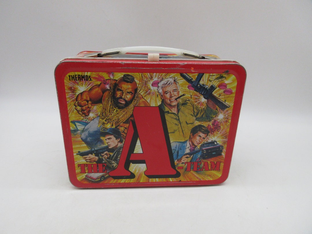 1981 A-TEAM Metal LUNCHBOX - Lunch Box - Etsy