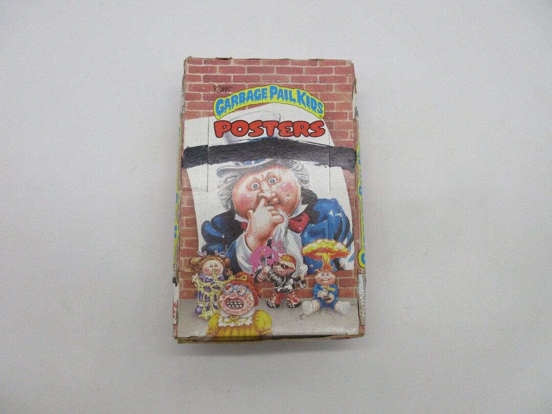 1986 Garbage Pail Kids Posters WAX BOX - Topps - Non-sports Card - GPK ...