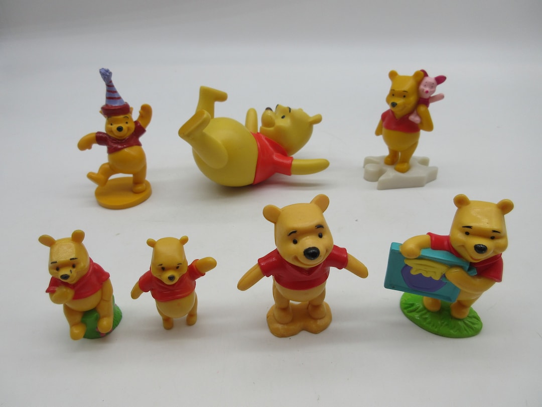 1990's Winnie the Pooh Figures - Tigger Owl Piglet Eeyore Disney Action ...