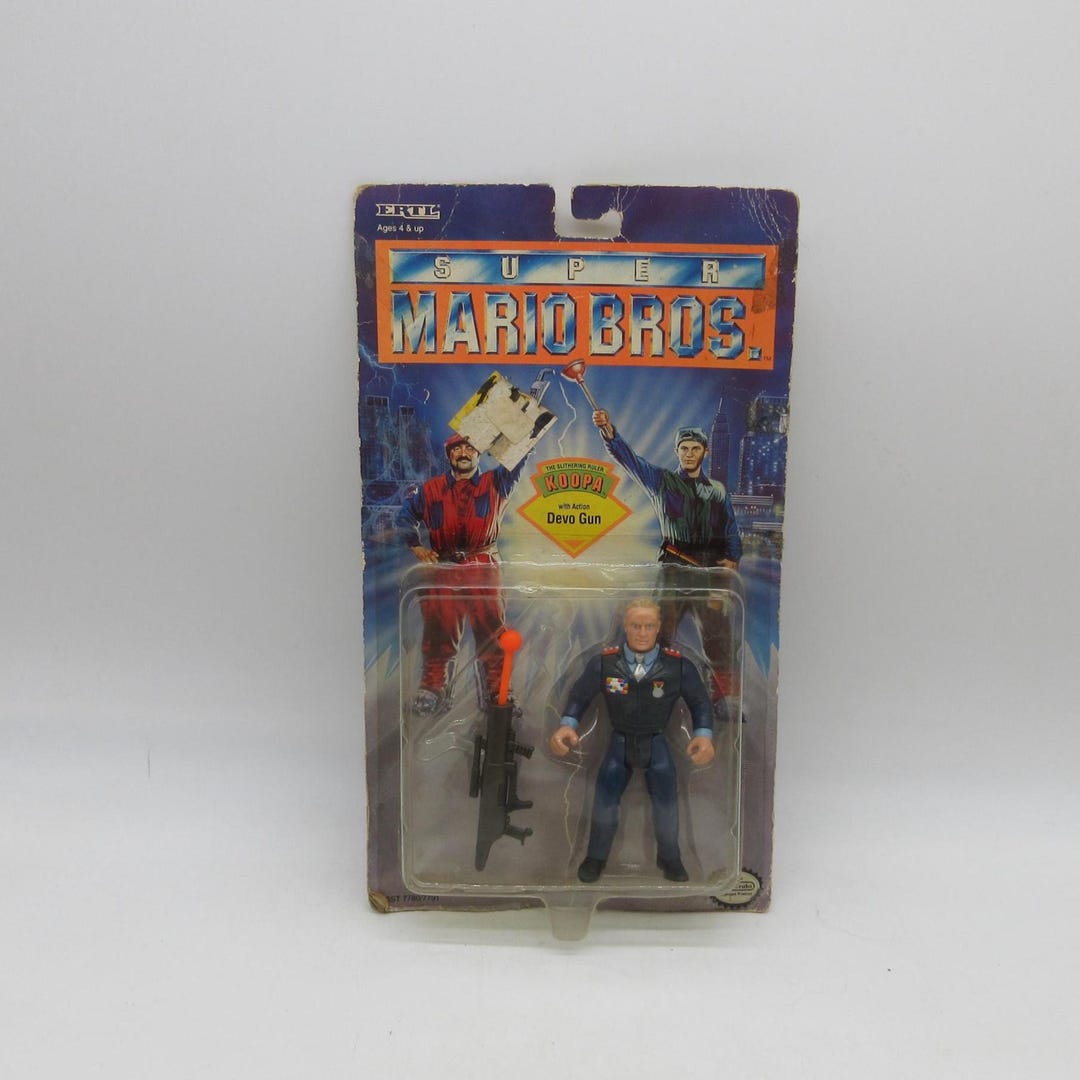 1993 KOOPA - New in Package -mario Bros Ertl - Action Figure - Vintage ...