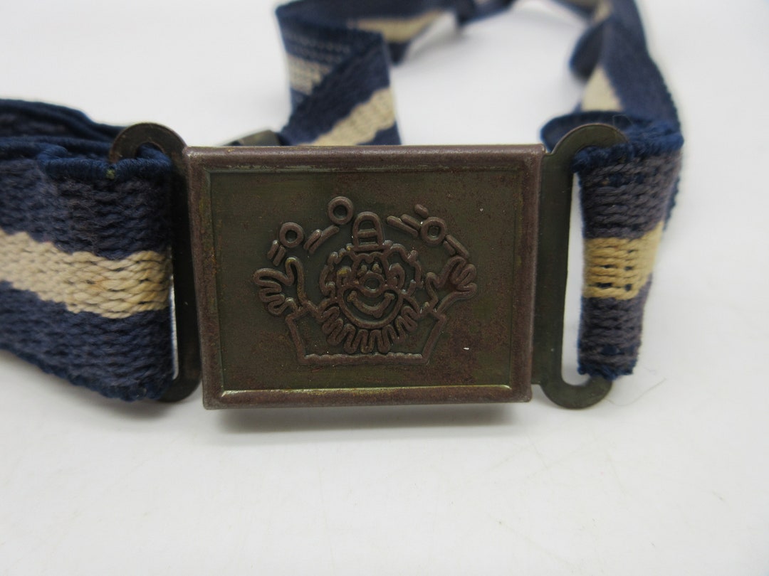 1980's Clown Belt - Magnetic Magnet Vintage - Etsy