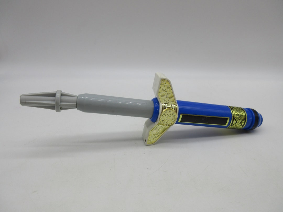 1996 ZEO Blaster - Blue Sword - Mighty Morphin Power Rangers - MMPR ...