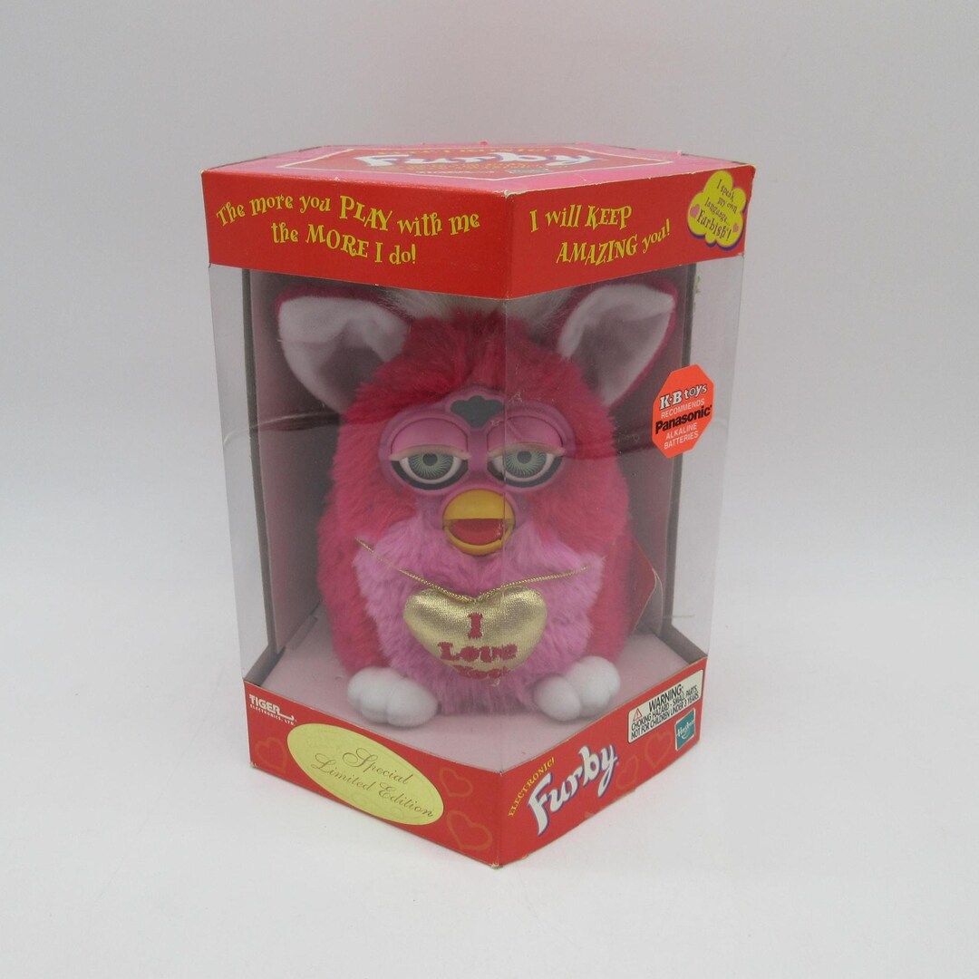 1999 Special Limited Edition FURBY - " I Love You" Factory Sealed - New ...
