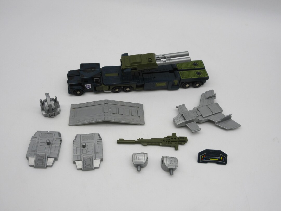 1986 ONSLAUGHT 100% Complete - Bruticus Combiner G1 Transformers ...