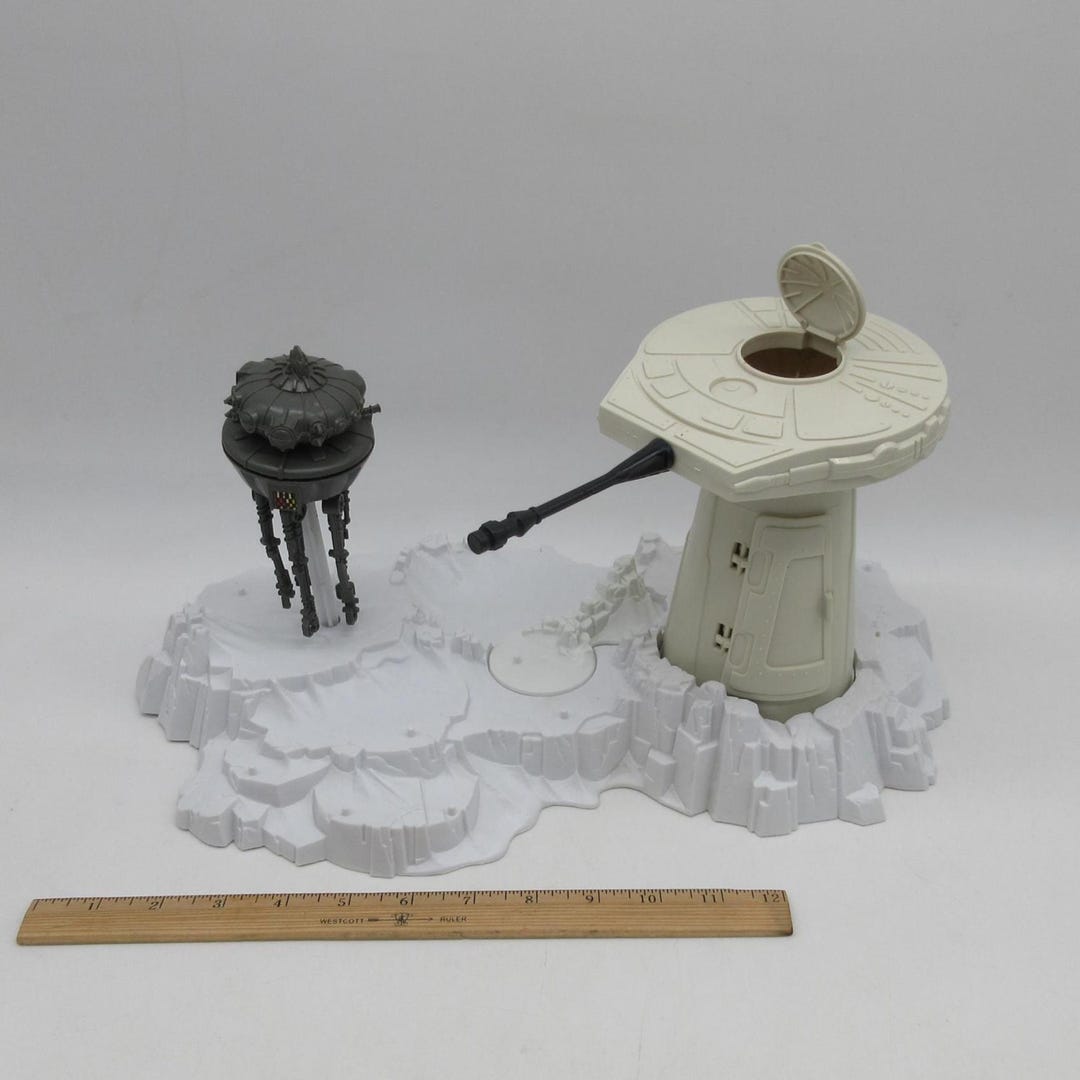 1981 HOTH Turret + Probot Playset - 100% Complete - Probe Robot Droid ...