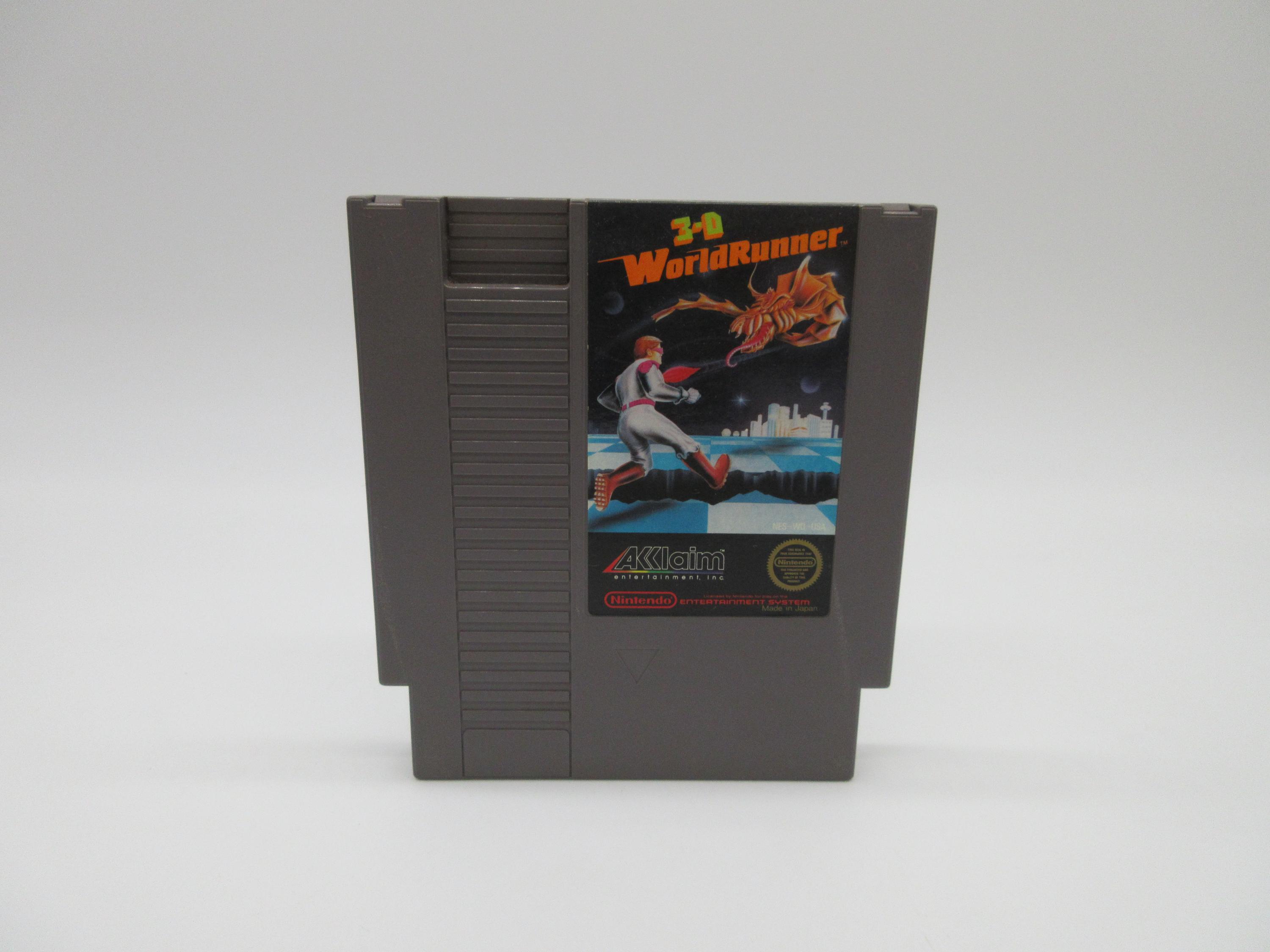 Buy 1987 3 D World Runner NES Nintendo Cartridge testedcleaned Online in India Etsy