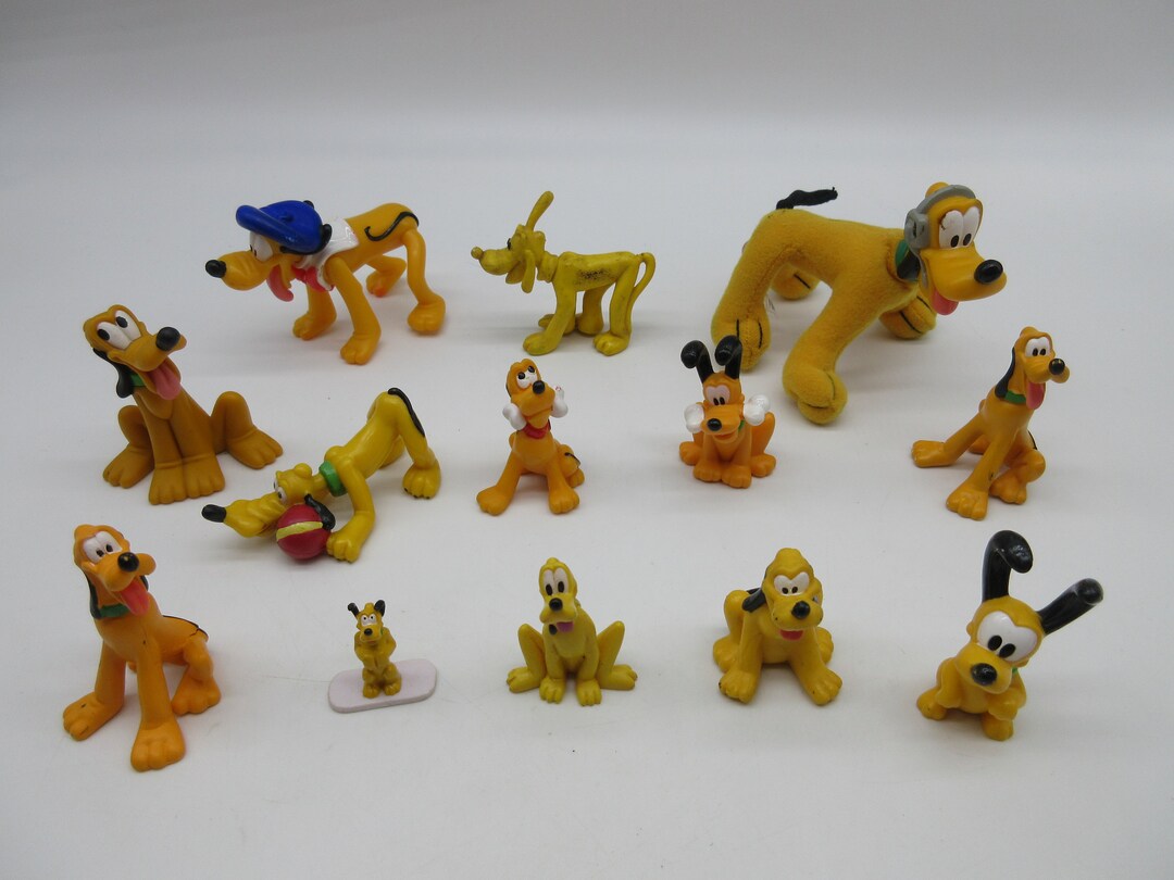 Vintage PLUTO Lot #1 - Disney Action Figure Toy Lot - Etsy