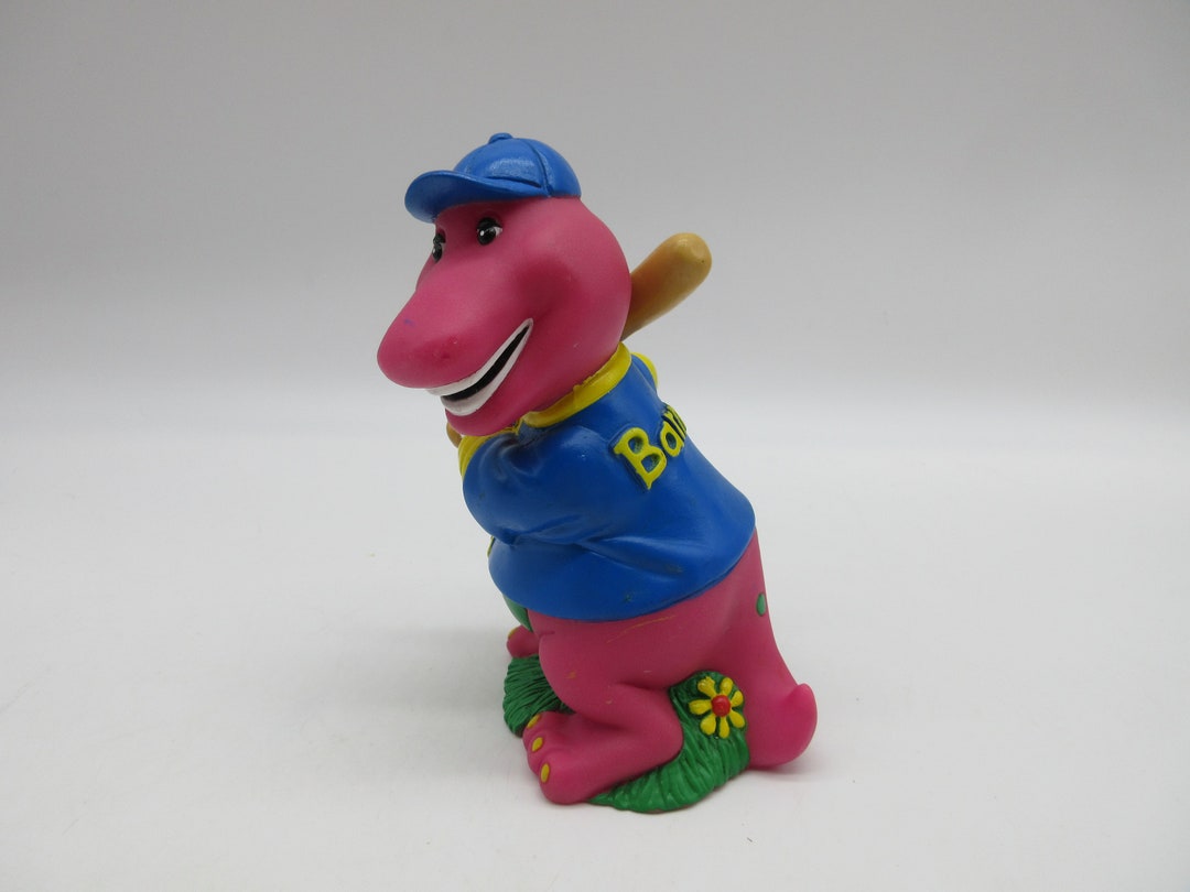 1990 BARNEY Coin Bank PVC Figure Disney Action Figure Toy Lot - Etsy