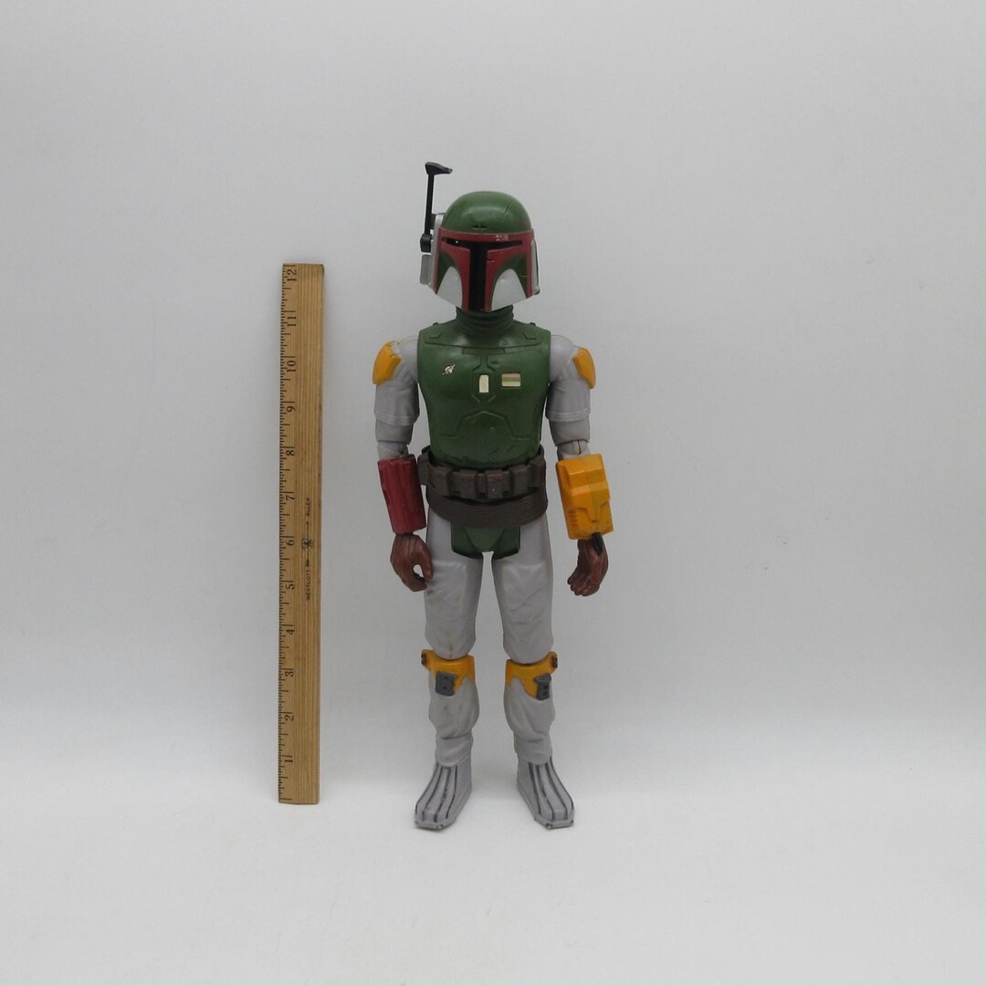 1978 BOBA FETT W/ Belt + Antenna - 12" Star Wars (kenner) Vintage ...