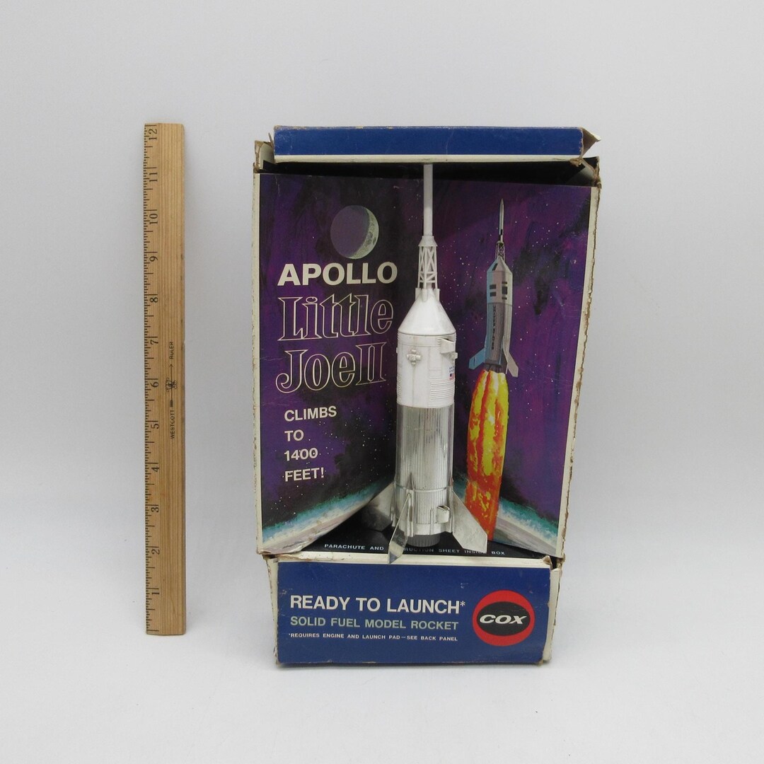 1960's COX Model Rocket - Little Joe II Apollo - in Box - Etsy