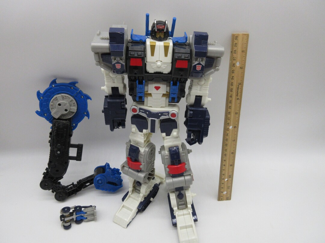 2005 METROPLEX W/ Drillbit Sparkdinker Cybertron Titan Legacy Class ...